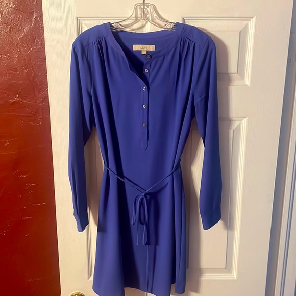 LOFT | Dresses | Periwinkle Blue Dress | Poshmark